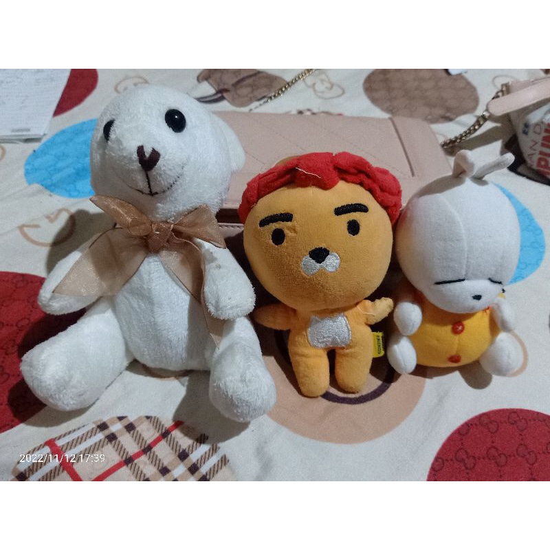Jual Paket boneka kecil ryan mashimaru dan teddy | Shopee Indonesia