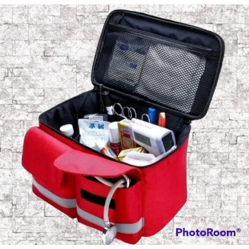 Jual tas p3k tas peralatan medis tas penyimpanan alat2 medis jumbo ...
