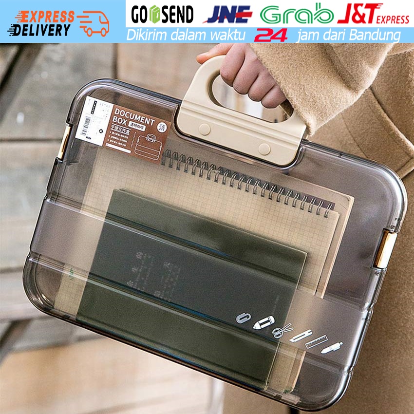 Jual Tas File Handle | Map File Clear Holder | Tas File Sekat | Map Tas ...