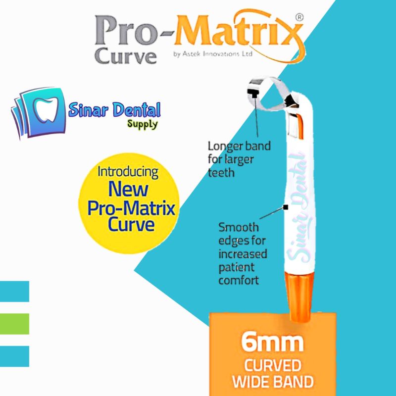 Jual DENTAL PRO-MATRIX CURVE / PRO MATRIX PROMATRIX CONTOURED / MATRIKS ...