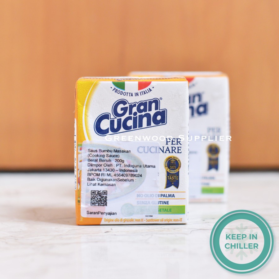 Jual Gran Cucina Cooking Cream / Krim Masak - 200ML | Shopee Indonesia
