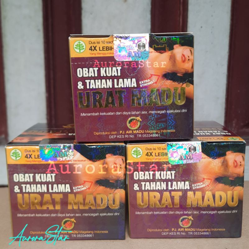 Jual UM MERAH / urat - madu mrh kpsl 100% ori (10 sachet) | Shopee ...