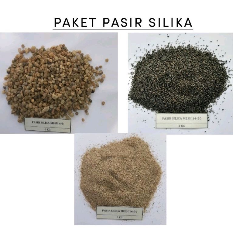 Jual Pasir silika / pasir silica / pasir kuarsa / paket pasir silica ...