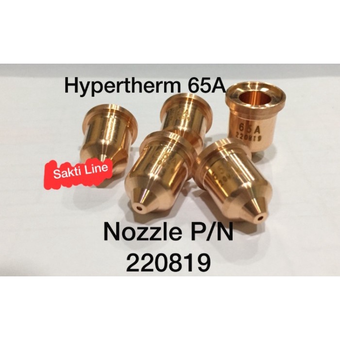 Jual Weld Hypertherm Part Nozzle P/N 220819 - Plasma Cutting | Shopee ...