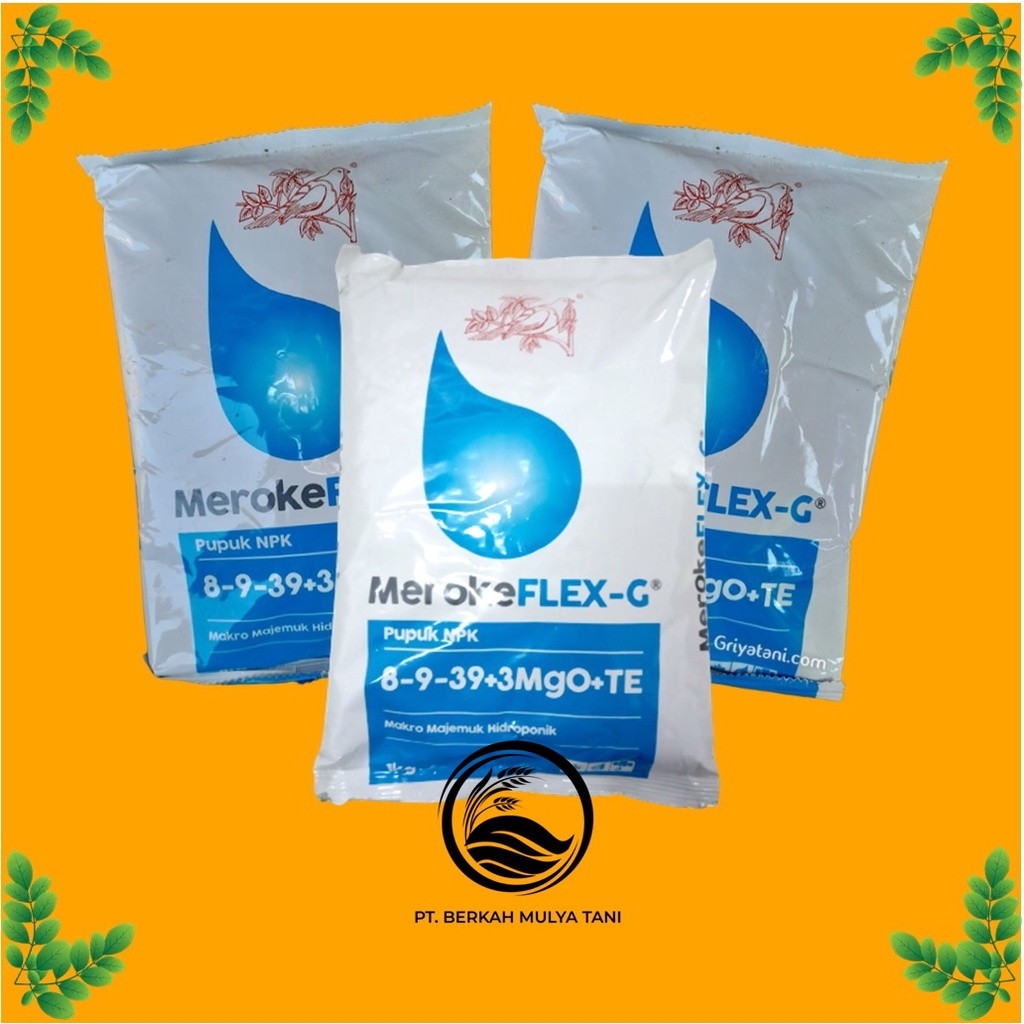 Jual Pupuk Npk Meroke Flex G 1kg Nutrisi Hidroponik Original Pabrik ...