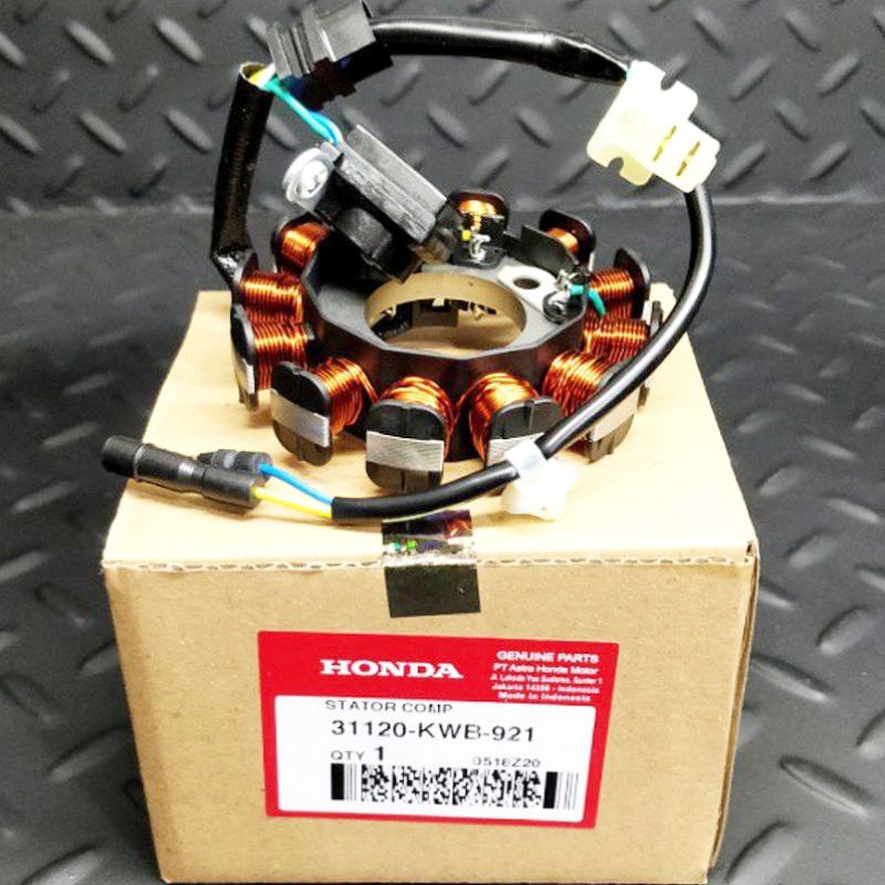 Jual Spul Spull Sepul Honda stator Assy Blade 110 Revo Absolute Old Lama KWB | Shopee Indonesia
