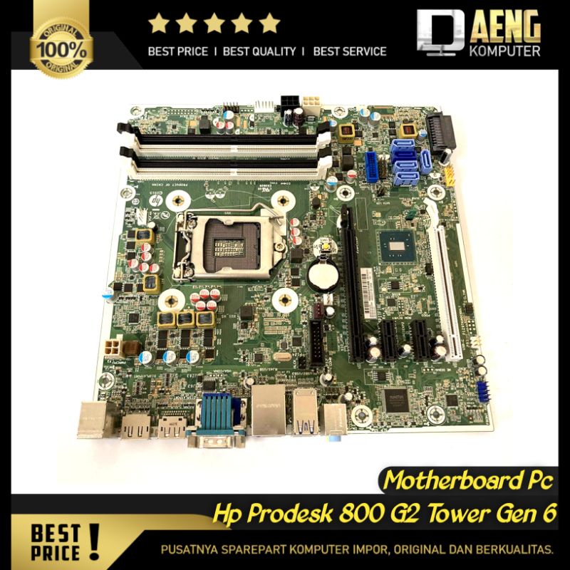 Jual Motherboard Mainboard Mobo PC Built up Hp EliteDesk 800 G2 TWR ...