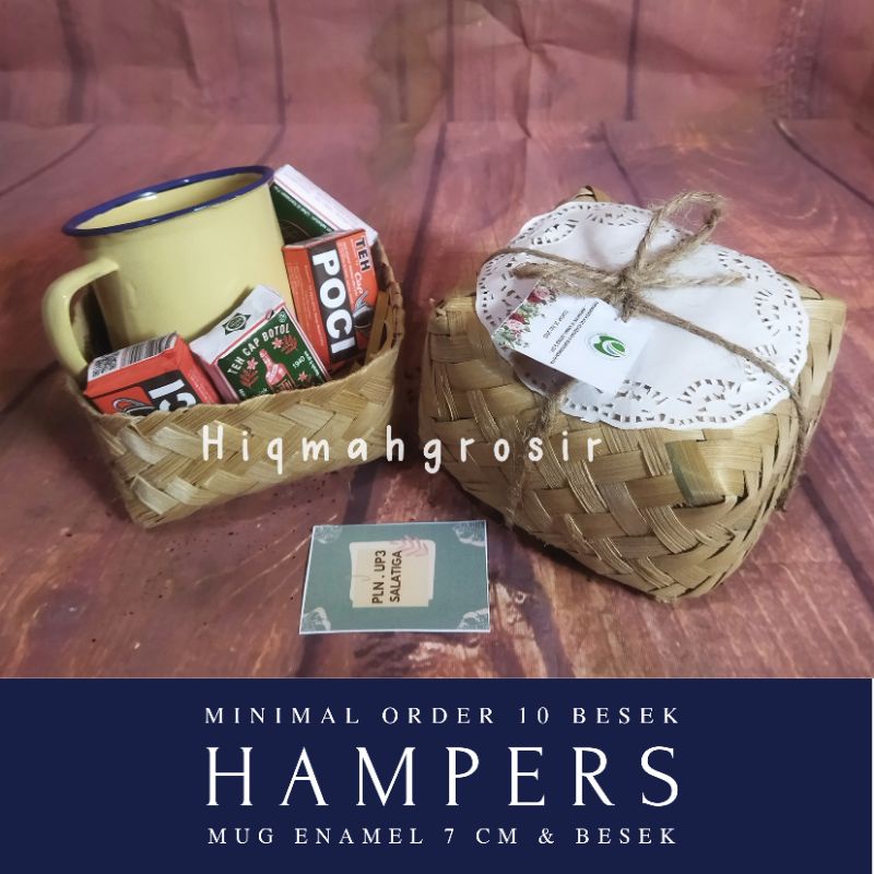 Jual SOUVENIR HAMPERS GELAS MUG ENAMEL 7 & 6 CM PACKING BESEK | Shopee ...