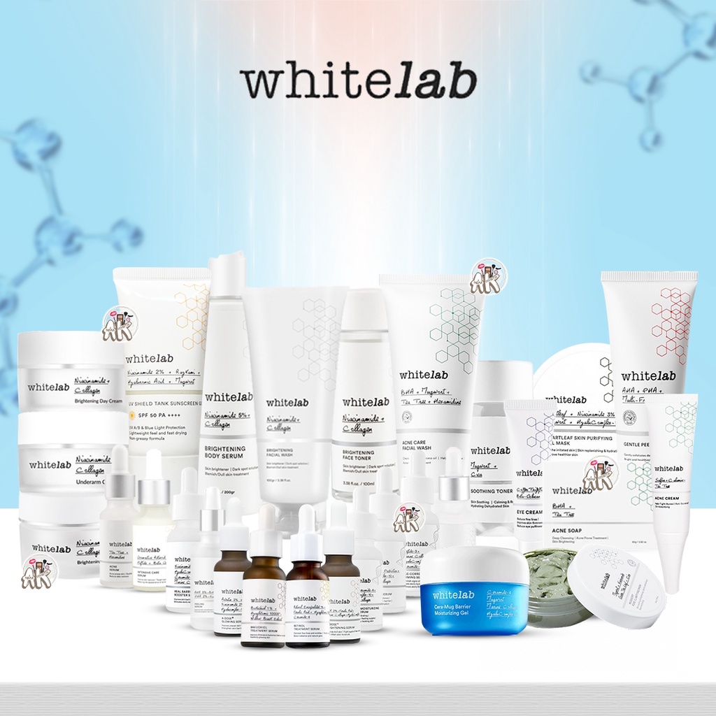 Jual WHITELAB SKINCARE SERIES ( SERUM / SUNSCREEN / SABUN / CREAM ...