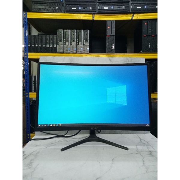 Jual MONITOR MSI 24 INCH CURVED RESOLUSI FULL HD PORT HDMI DAN VGA LIKE ...