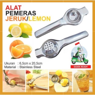 Jual Alat Peras Jeruk Lemon Squeezer Stainless Steel Perasan Jeruk ...