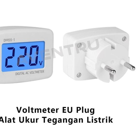 Jual Pengukur Alat Ukur Tegangan Listrik Colok Voltmeter Volt Meter AC ...