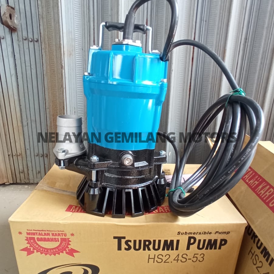 Jual Pompa Celup Air Listrik Merk TSURUMI PUMP Ukuran 2" Inch ORIGINAL MADE IN TAIWAN | Shopee ...