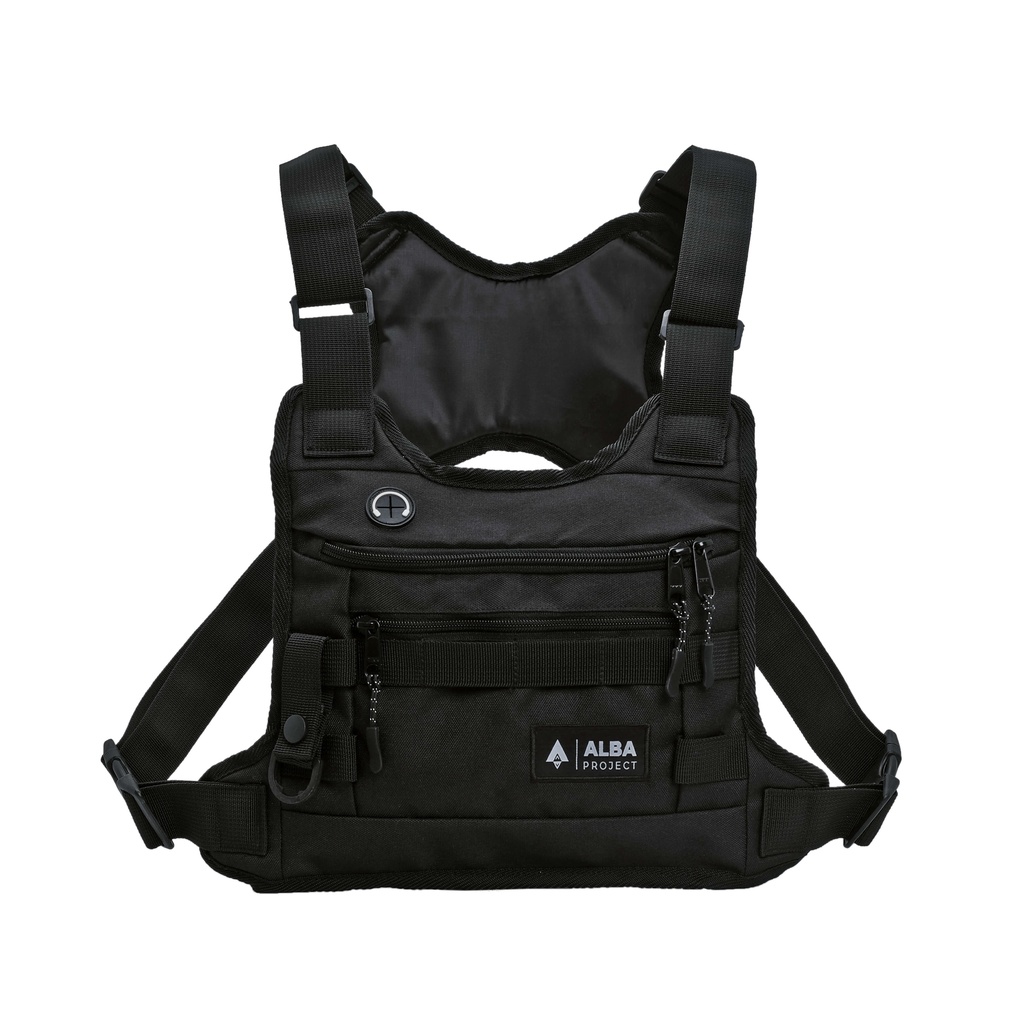 Jual ALBA PROJECT - Chest Bag Black Morgan - Tas Dada Tactical Rig Bag ...