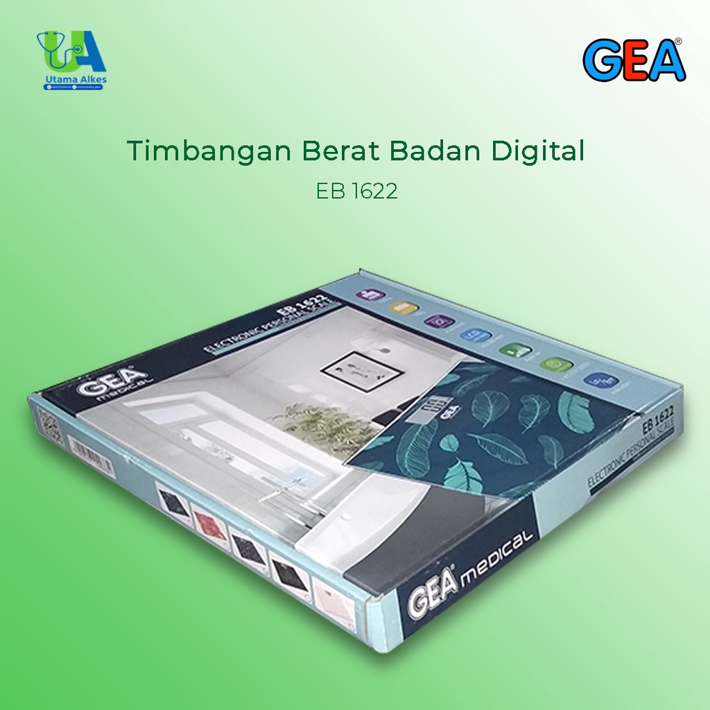 Jual TIMBANGAN BERAT BADAN | DIGITAL | EB 1622 | 1622 | GEA | Shopee Indonesia
