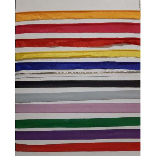 Jual Bisban Isi warna dan bisban kosong harga permeter | Shopee Indonesia