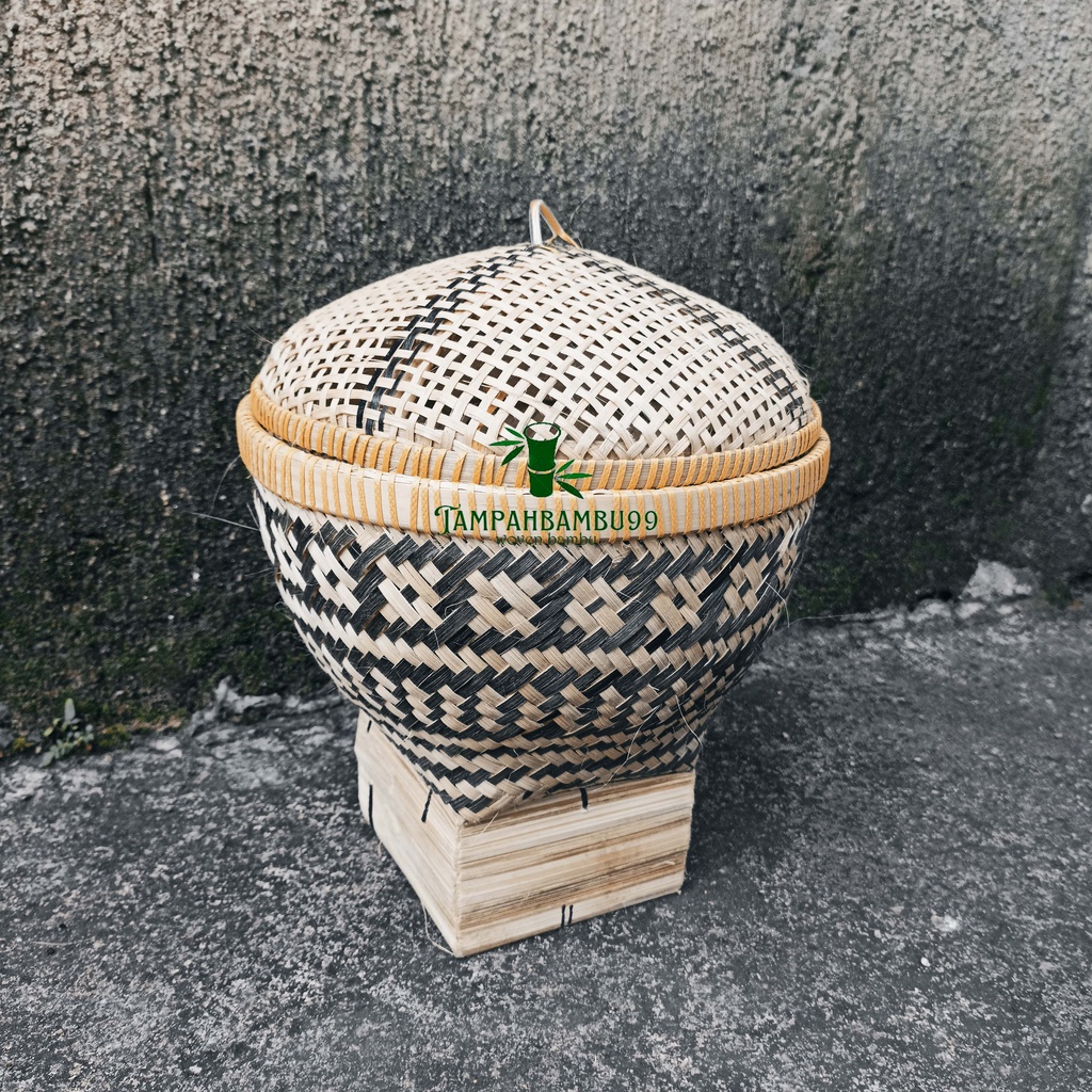 Jual Bakul Wakul Nasi Bambu Ceting Boboko Anyaman Bambu | Shopee Indonesia