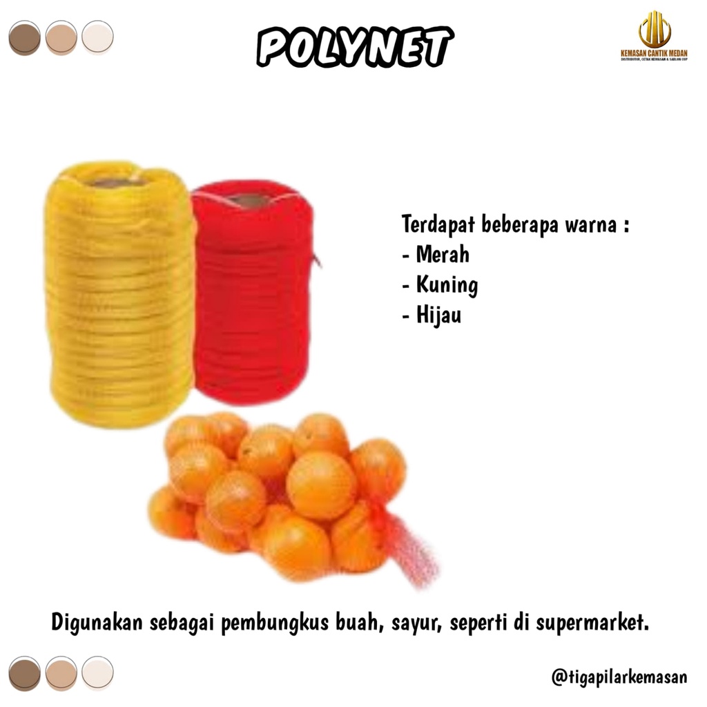 Jual Polynet buah/jaring buah | Shopee Indonesia
