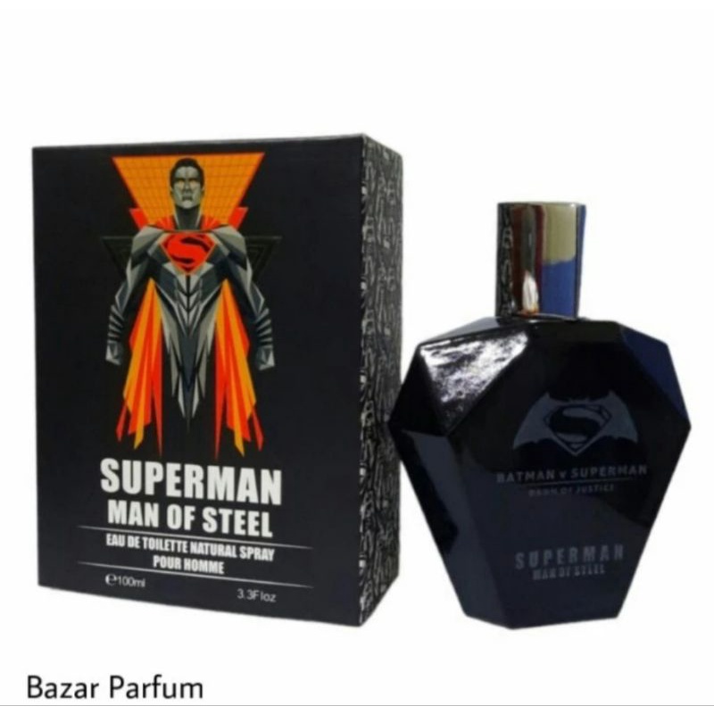 Jual Parfum Pria Original Superman Man Of Steel EDT | Shopee Indonesia