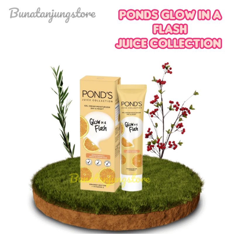 Jual PONDS JUICE COLLECTION MOISTURIZER ORANGE NECTAR + VIT C 20 G ...