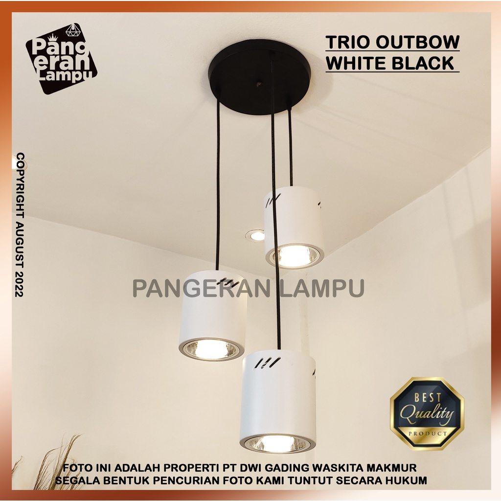 Jual Lampu Gantung / Lampu Hias / lampu Void Estetik industrial Modern ...