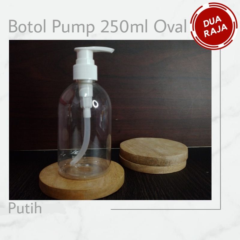 Jual Botol Isi Ulang Pump Pencet 250ml Oval Handsanitizer Sabun Lotion PET Plastik | Shopee ...