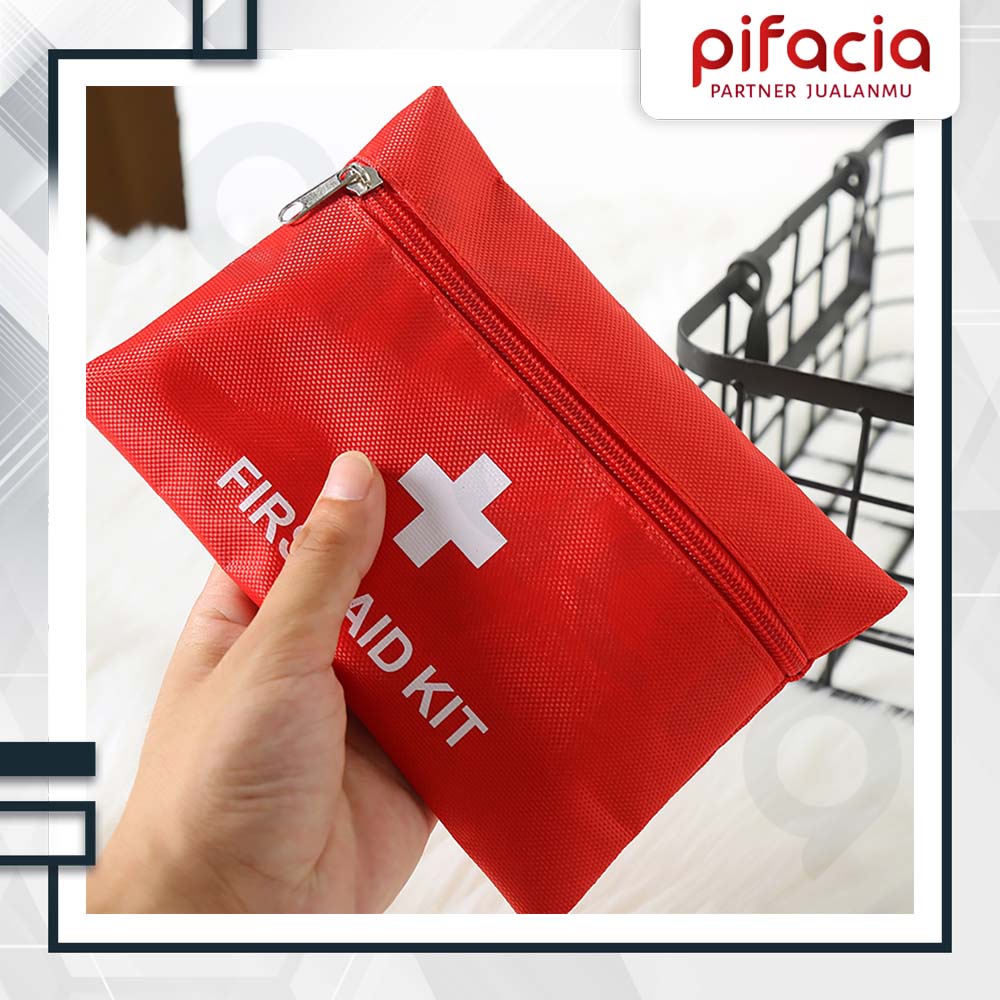 Jual Tas Pouch Tempat Penyimpanan Vitamin Obat Dan Alat Medis P3K ...