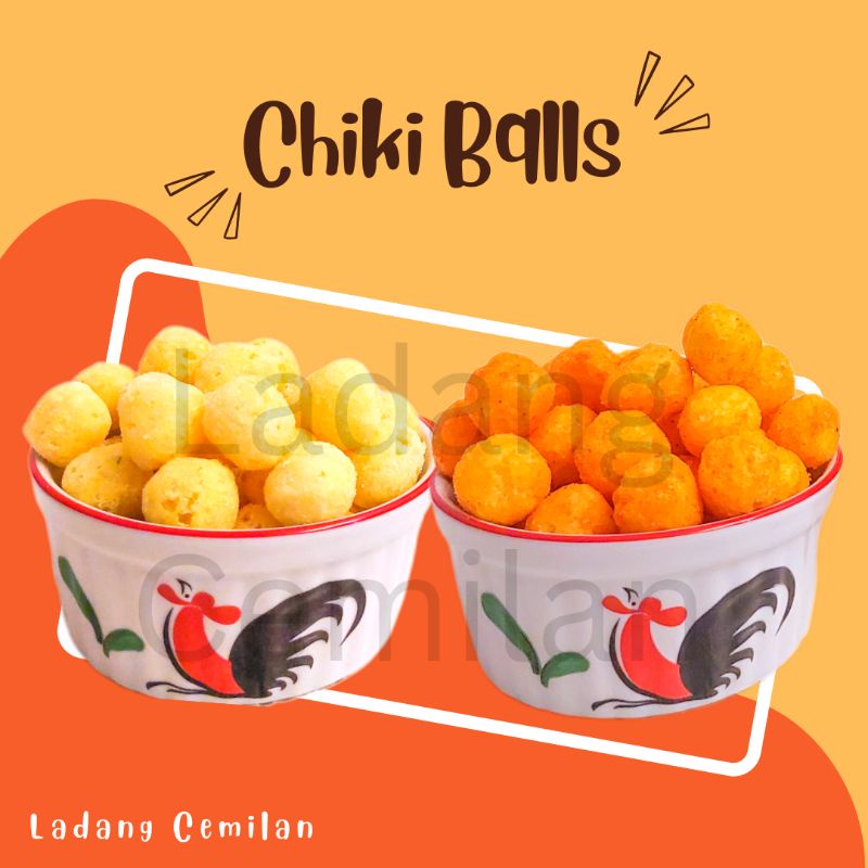 Jual CHIKI BALL 100 GR RASA BALADO / JAGUNG MANIS / COKELAT SNACK CHIKI ...