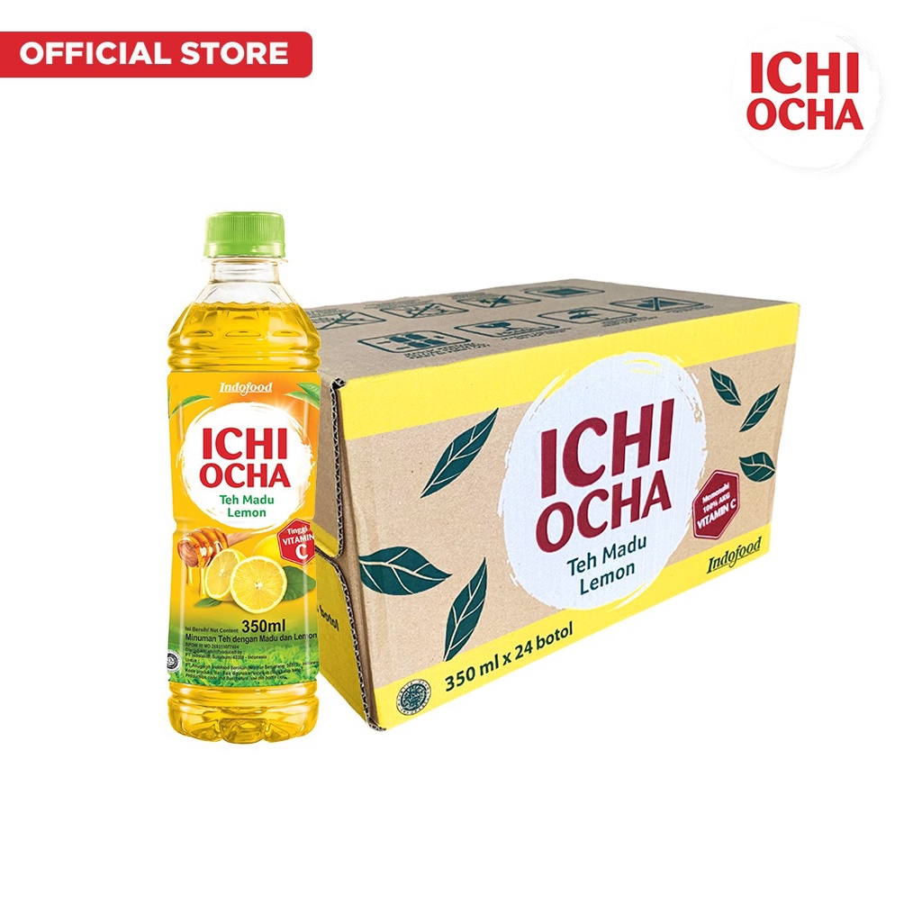 Jual ICHI OCHA Honey Lemon 350ml x 24 Pcs (1 Karton) | Shopee Indonesia
