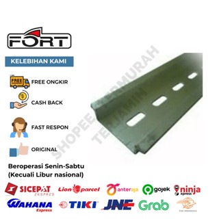 Jual FORT DIN RAIL OMEGA REL MCB 1 FUNGSI /FTR01-09 ALUMUNIUM RELL MCB ...