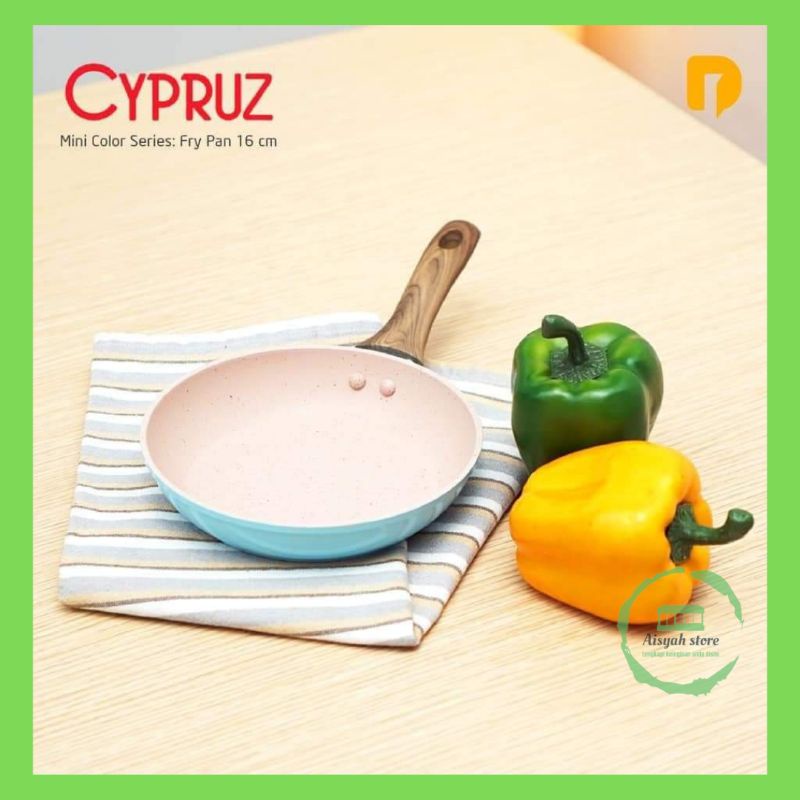 Jual Aisyahstore -Cypruz Teflon Marble Mini 16 cm | Shopee Indonesia
