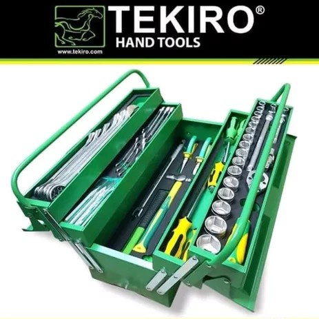 Jual TEKIRO TOOLBOX SET 72 PCS Tekiro TOOL BOX SET 72 PC ST-TB1944 | Shopee Indonesia