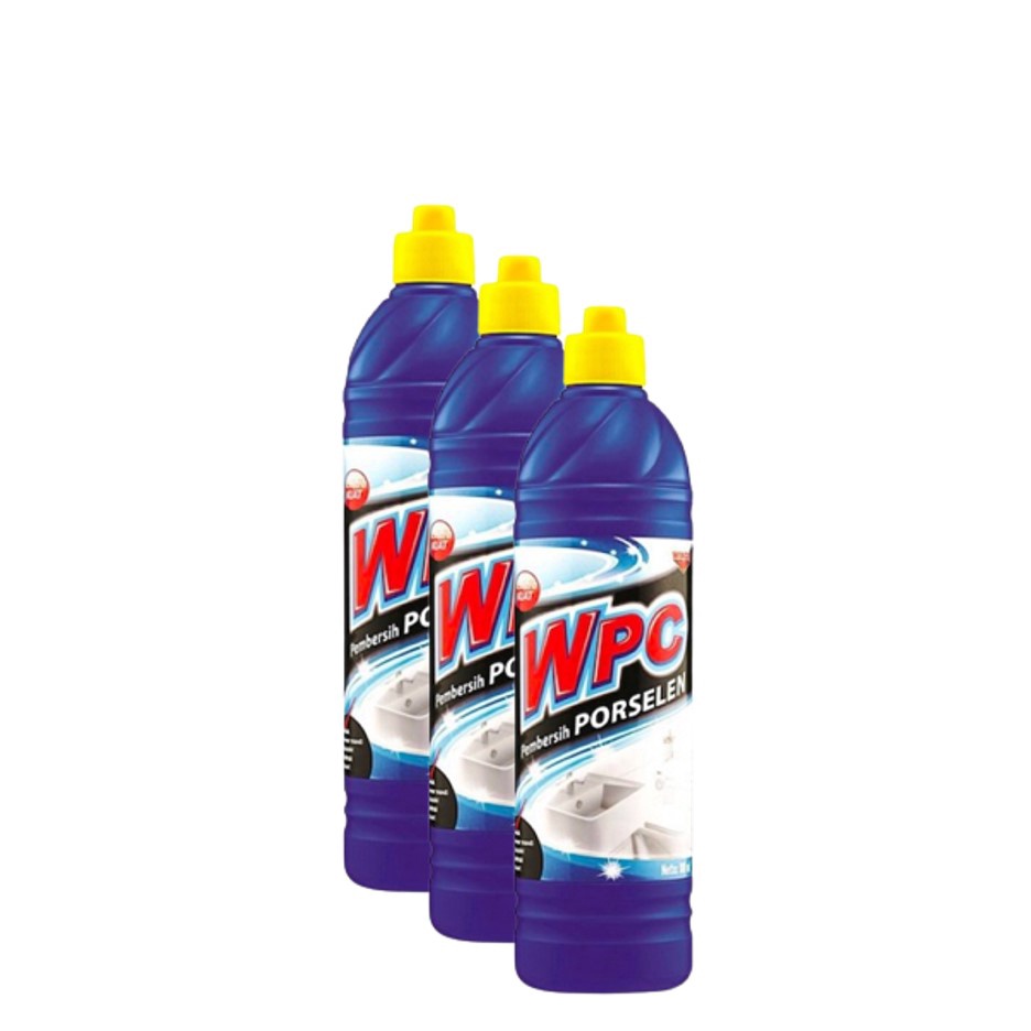 Jual WPC Pembersih Porselen Biru Botol 3 x 400 mL | Shopee Indonesia