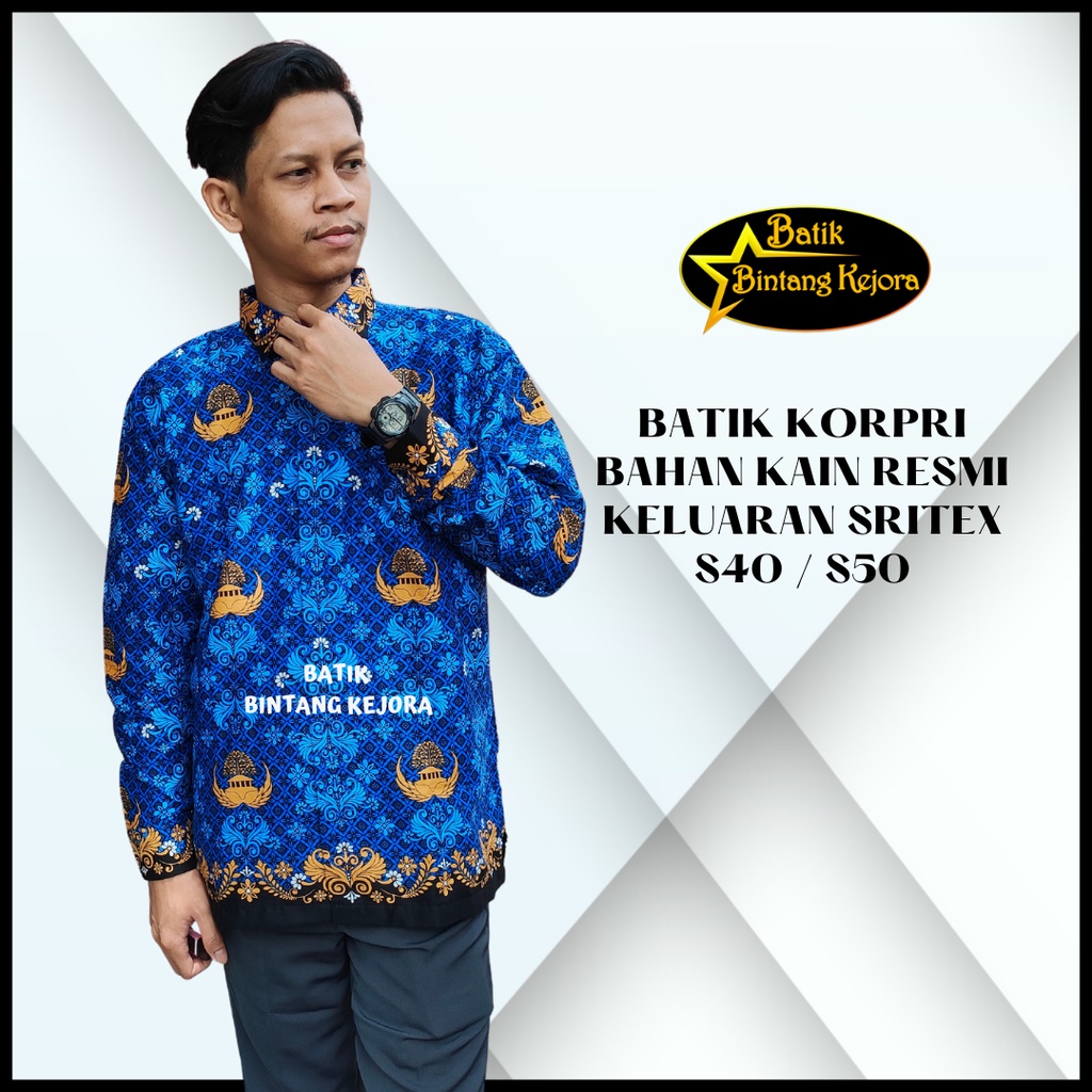 Jual Atasan Baju Korpri Wanita Terbaru Original Full Furing Elegan Masakini Batik Tunik Wanita ...