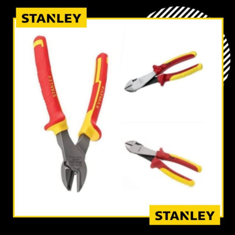 Jual STANLEY 84-004 - TANG POTONG 8" / VDE DIAGONAL CUTTING PLIER 8 ...