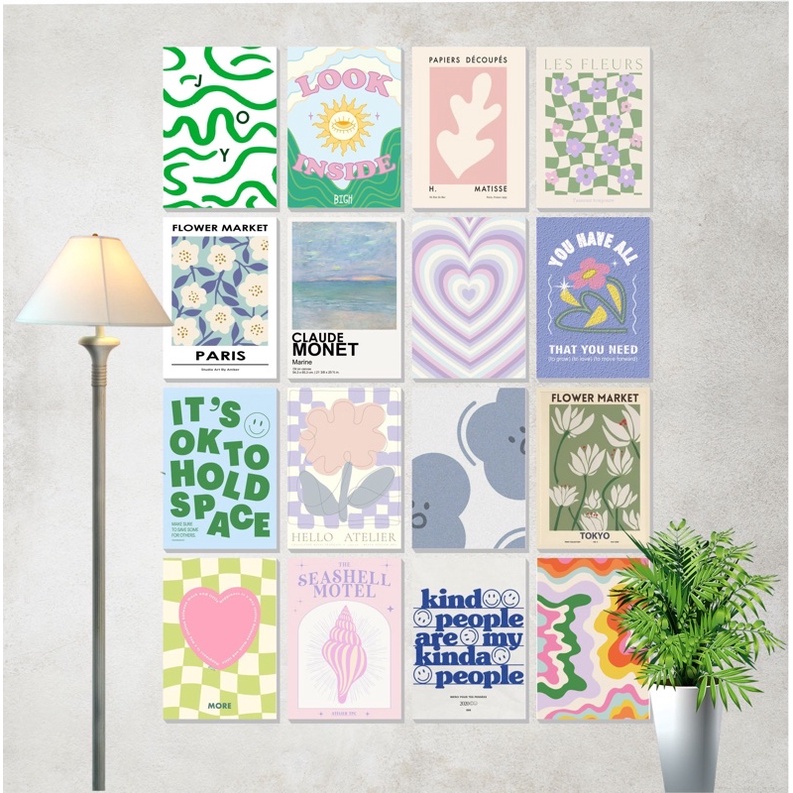 Jual Poster Dinding Aesthetic | Shopee Indonesia