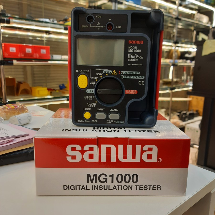 Jual Sanwa MG1000 Digital Insulation Tester 1000V | Shopee Indonesia
