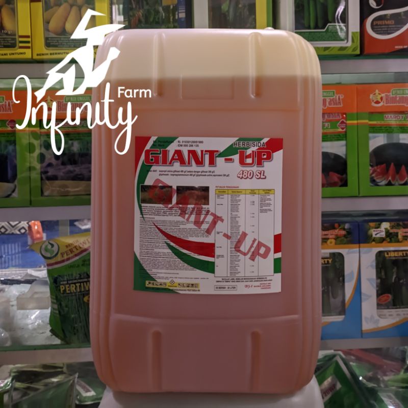 Jual Herbisida Giant Up 480SL Glifosat 20 Liter | Shopee Indonesia