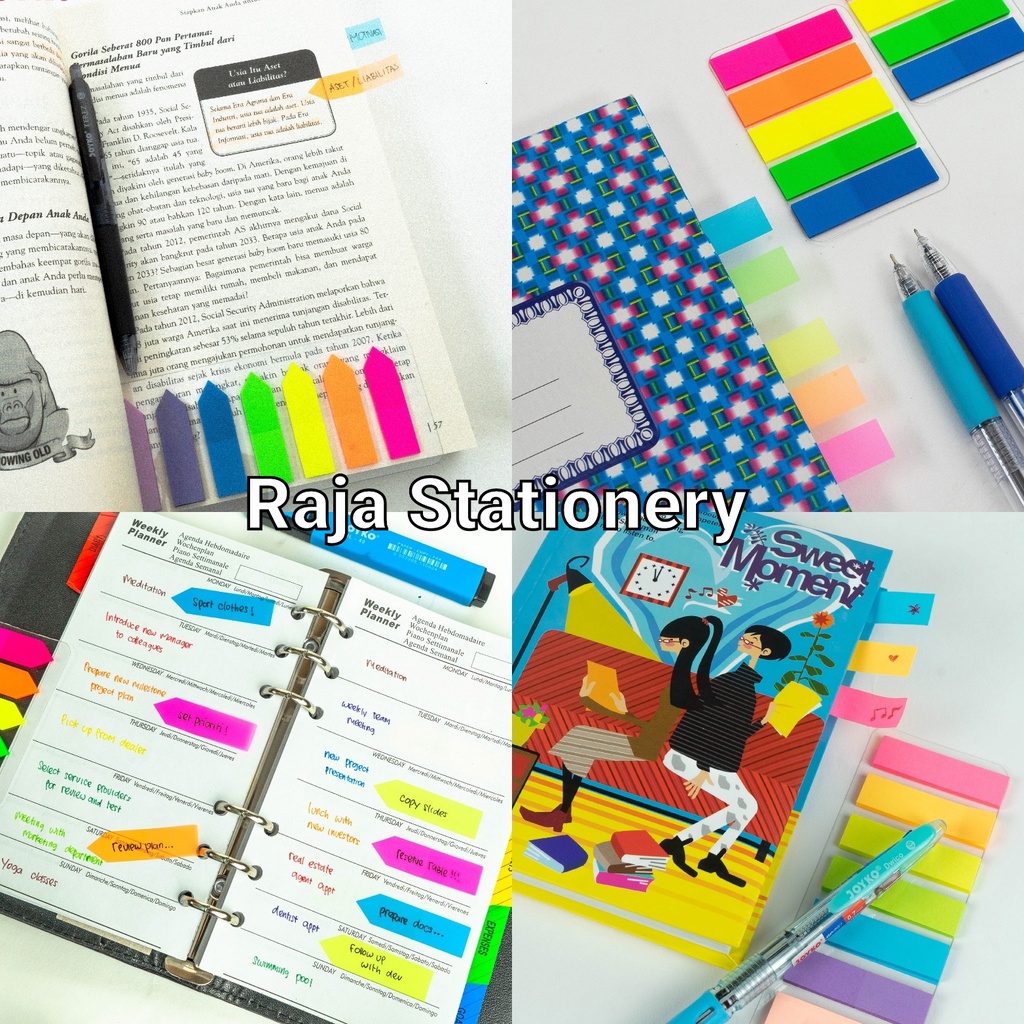 Jual JOYKO INDEX & MARK MEMO STICK STICKY NOTES KERTAS TEMPEL PENANDA ...