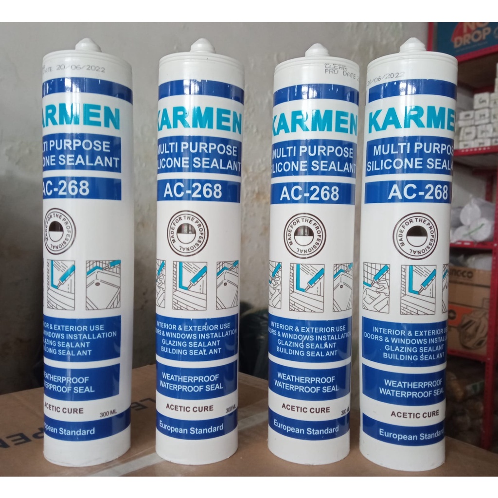 Jual Lem Sealant Tabung / lem Sealant Botol merek Karmen | Shopee Indonesia