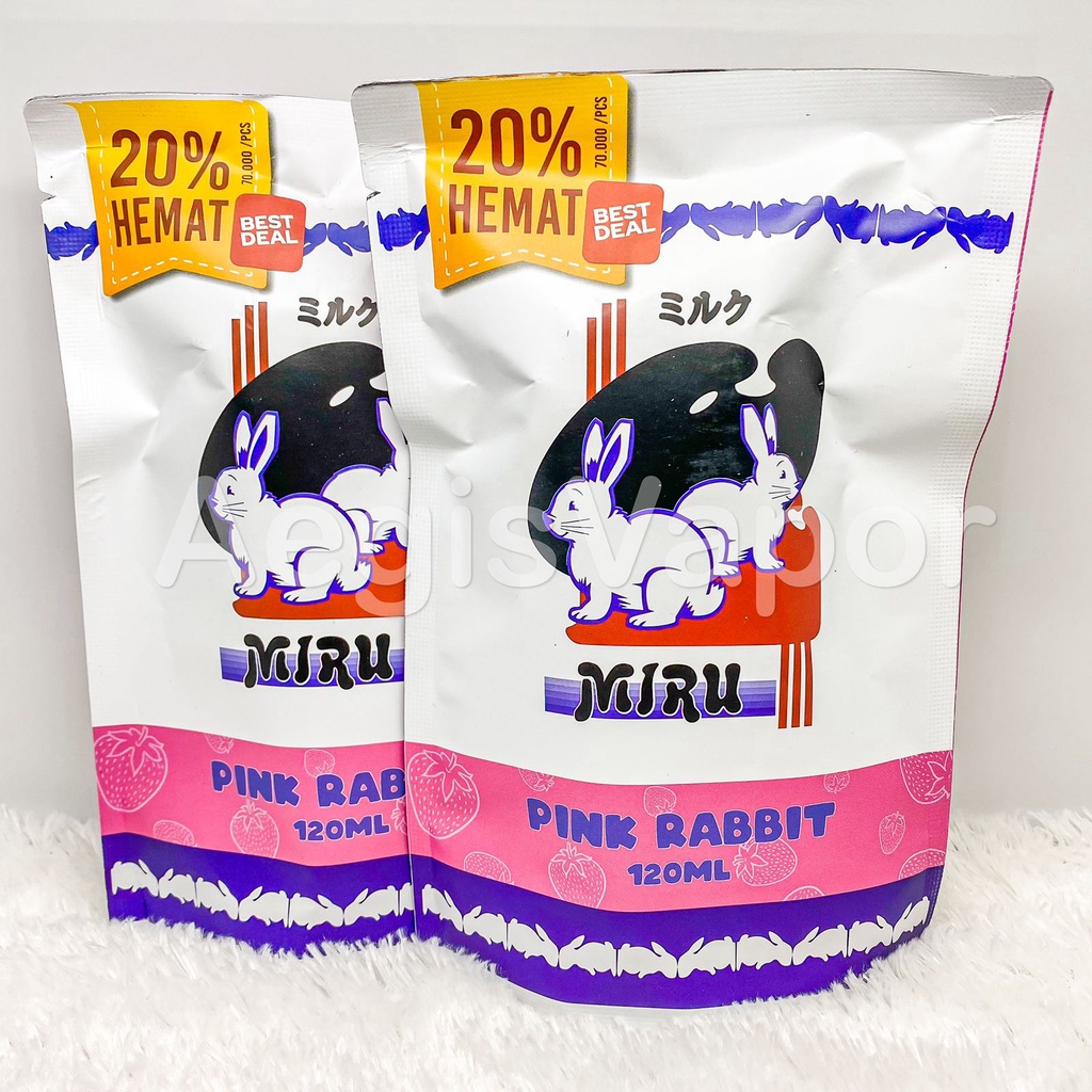 Jual MIRU PINK RABBIT 2X60ML | Shopee Indonesia