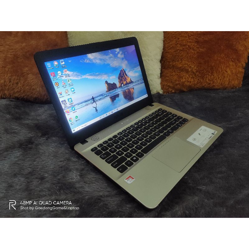 Jual Laptop Asus x441B/AMD A4/Ram 4GB/HDD 1TB/Mulus/Bergaransi | Shopee ...