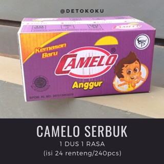 Jual Es Camelo Serbuk - 1 Dus 1 Rasa isi 240pcs | Shopee Indonesia