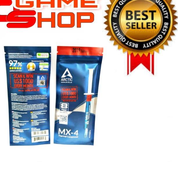 Jual THERMAL PASTA ARTIC COOLING MX4 4 GRAM COMPOUND PASTE MX4 4G MX4 4GRAM | Shopee Indonesia