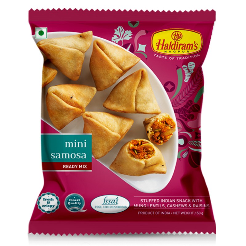 Jual Mini Samosa Haldiram Quick Bite / Snack India Cemilan Haldirams | Shopee Indonesia