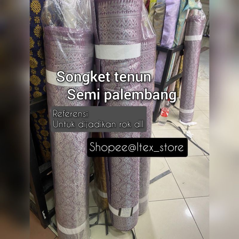 Jual ( COD) Kain songket / Kain songket meteran / Kain songket melayu ...