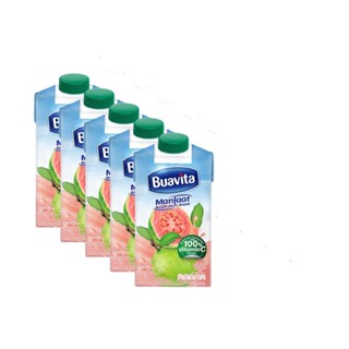 Jual Buavita Jus Buah Asli Jambu 5 x 245 Ml - Jus Jambu, Guava Juice, Mengandung Vitamin C ...