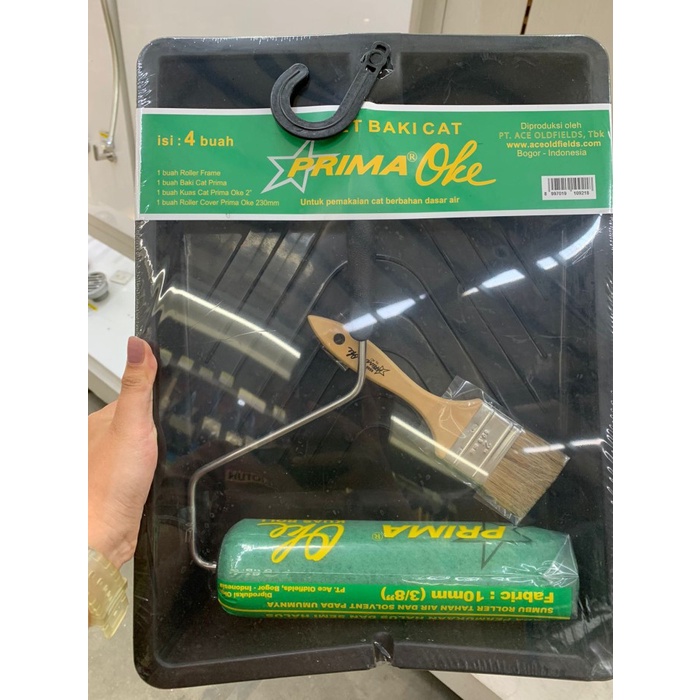 Jual Set Baki Cat Roller Cat Kuas Cat PRIMA | Shopee Indonesia