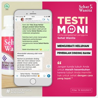 Jual Obat Penebalan Dinding Rahim, Pembersih Rahim, Dinding Rahim Tipis ...