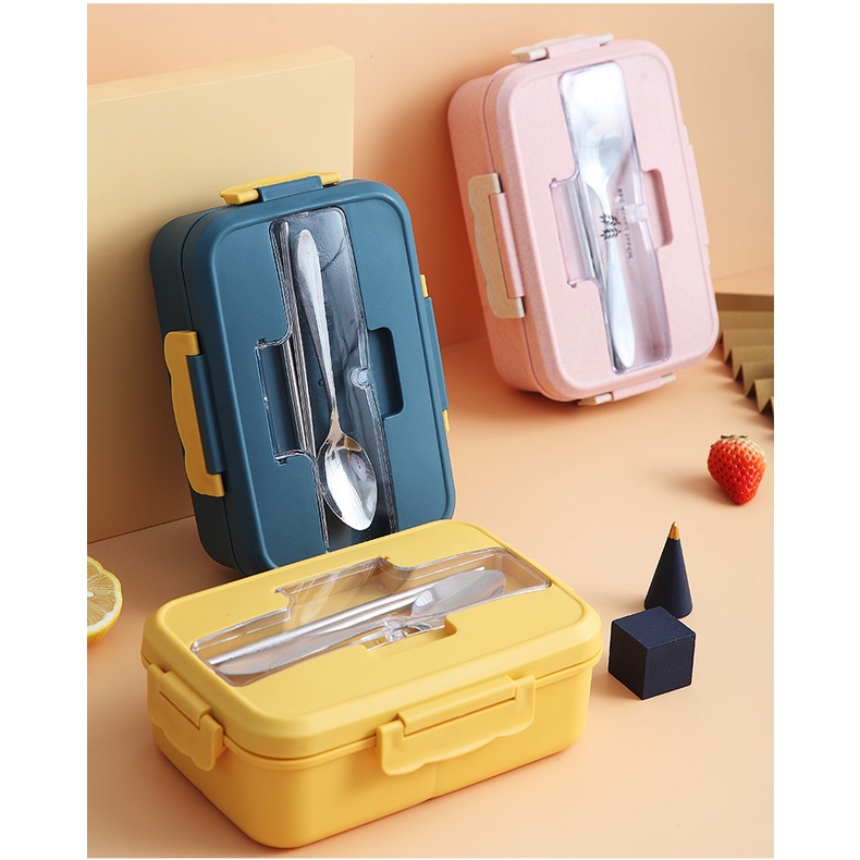 Jual Kotak Makan 2 Susun 1000Ml BPA Free / Lunch Box 2 Susun 1000 Ml ...